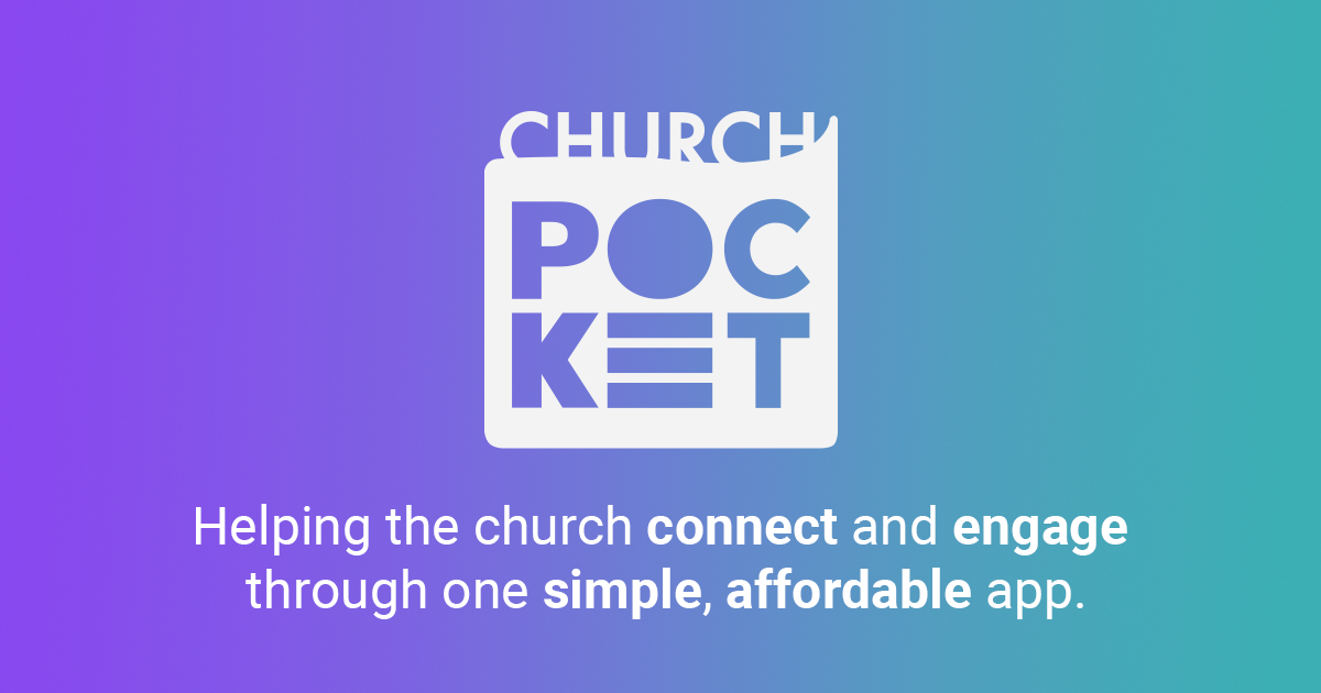 Online community login - Church Pocket